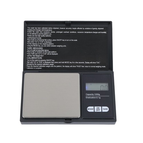 2X(Digital Scale 1000g x 0.1g, Kitchen Scale, Jewelry Scales ...