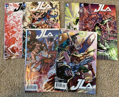 DC Comics New 52 JLA Issues 1-4, 7, 8 | eBay