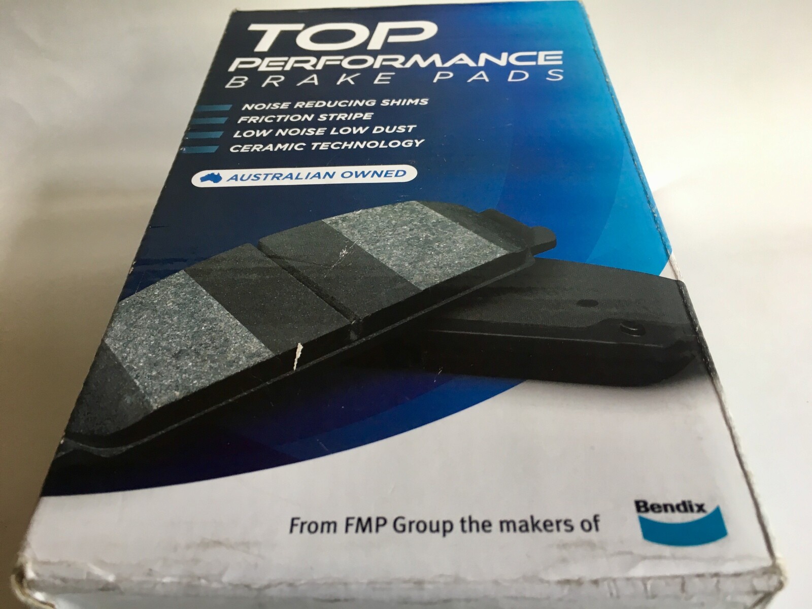 Front T/P by Bendix Brake Pads DB1482TP DB1482 CHECK pad Shape BEFORE Buying - 4 | eBay