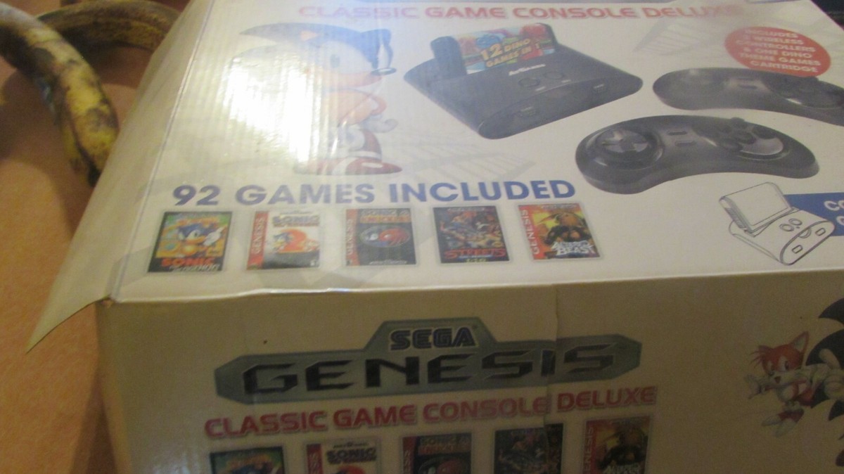 Sega Genesis Classic Game Console Deluxe