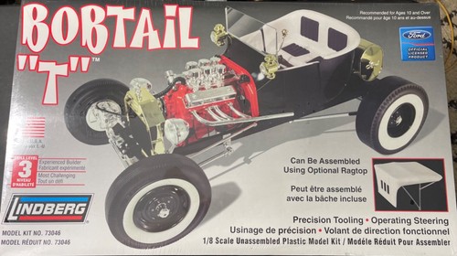 Lindberg 1/8 Scale Ford Bobtail "t" Unassembled Plastic Model Kit 73046 ...