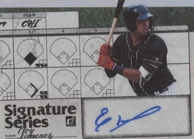 2019 Panini Donruss - Signature Series Eloy Jimenez #SS-EJ (AU, RC) for ...