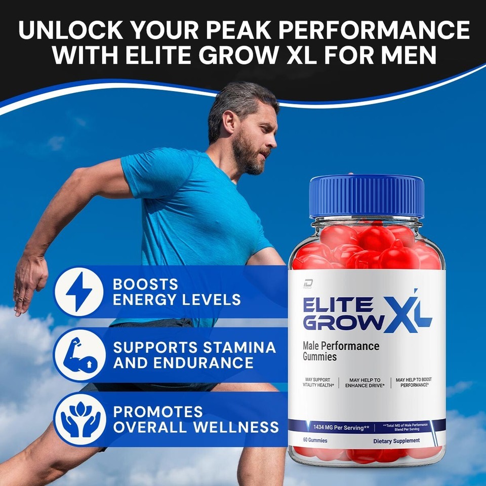 (3 Pack) Elite Grow XL Gummies for Men – EliteGrow XL Male Gummies All-Natural | eBay