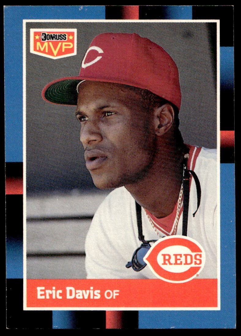 1988 Donruss #BC-2 Eric Davis MVP Insert - Cincinnati Reds | eBay
