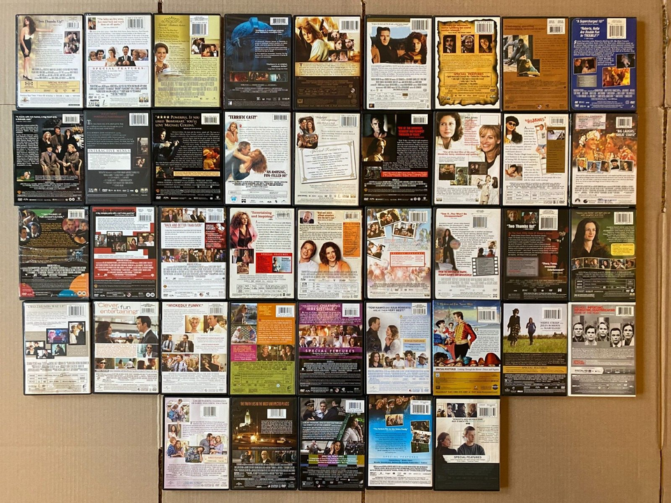 JULIA ROBERTS DVD Collection-43 Movies! Richard Gere, George Clooney ...