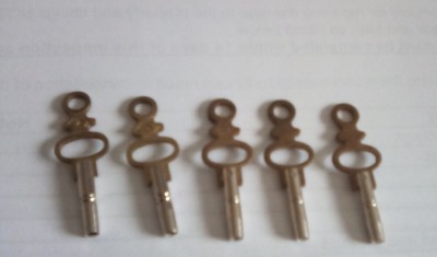 5 x Vintage Pocket Watch Keys Sizes | eBay UK