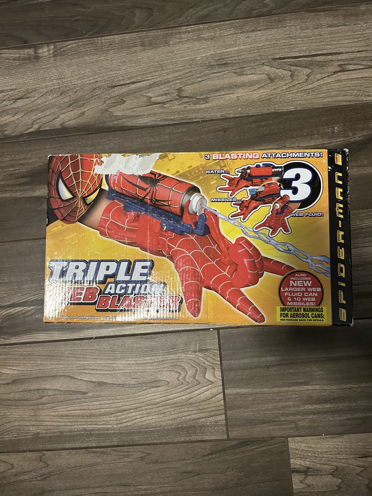 Spider-man+2+Triple+Action+Web+Blaster+ToyBiz+2004 for sale online | eBay