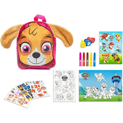 Paw Patrol Skye Activity Backpack Kids Activity Packs Stationery ...