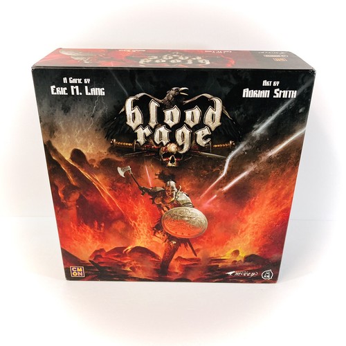 BLOOD RAGE BOARD GAME + MYSTICS OF MIDGARD EXPANSION english 2021 ...