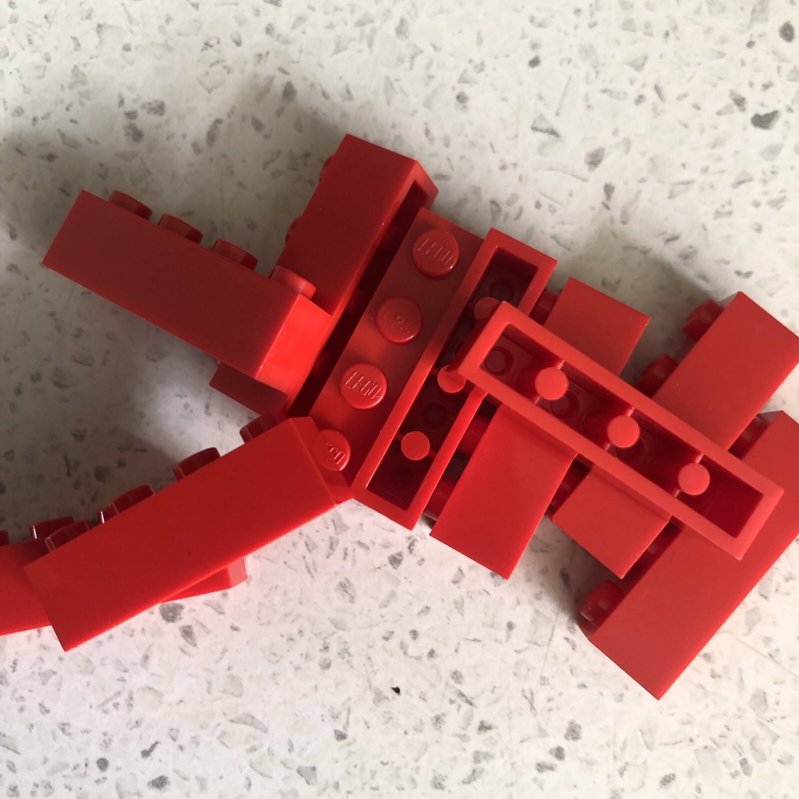 NEW LEGO Brick 4x1 Red -QTY 10 | eBay Australia