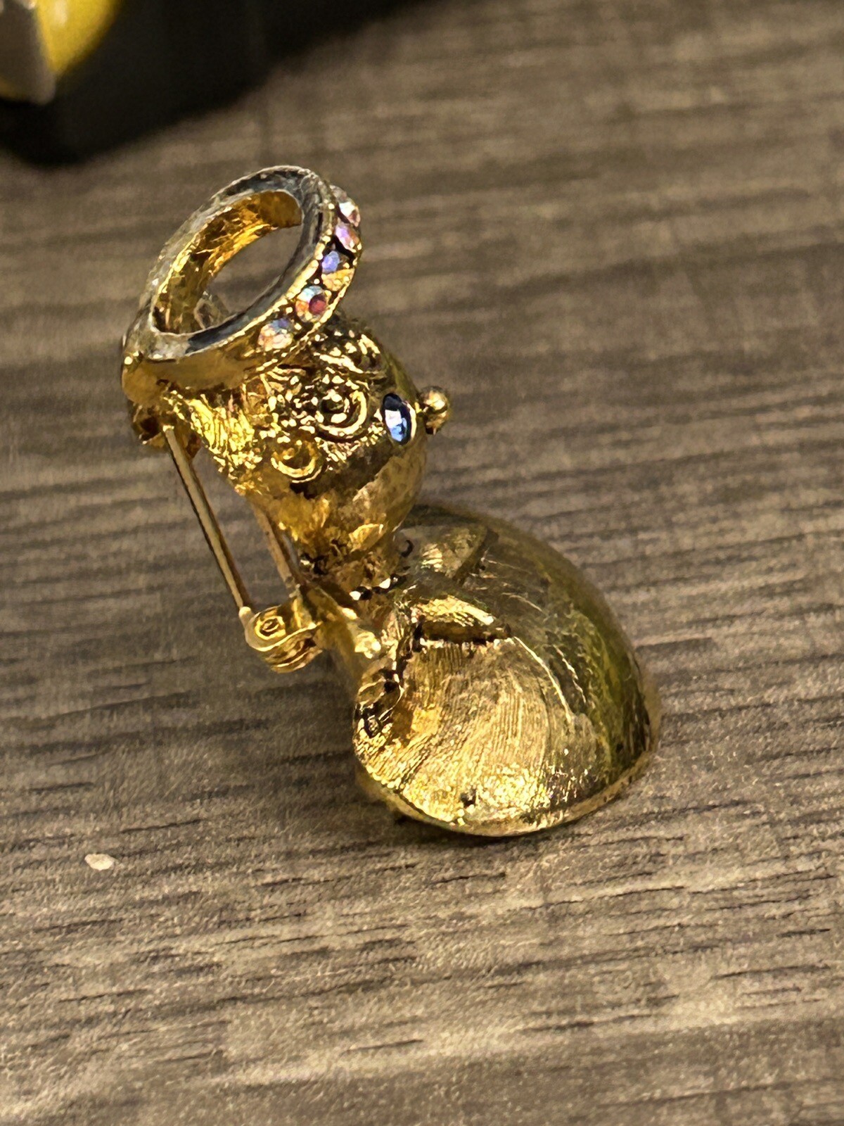 Tortolani Blue Eyes Angel On My Shoulder RHINESTONES … - Gem