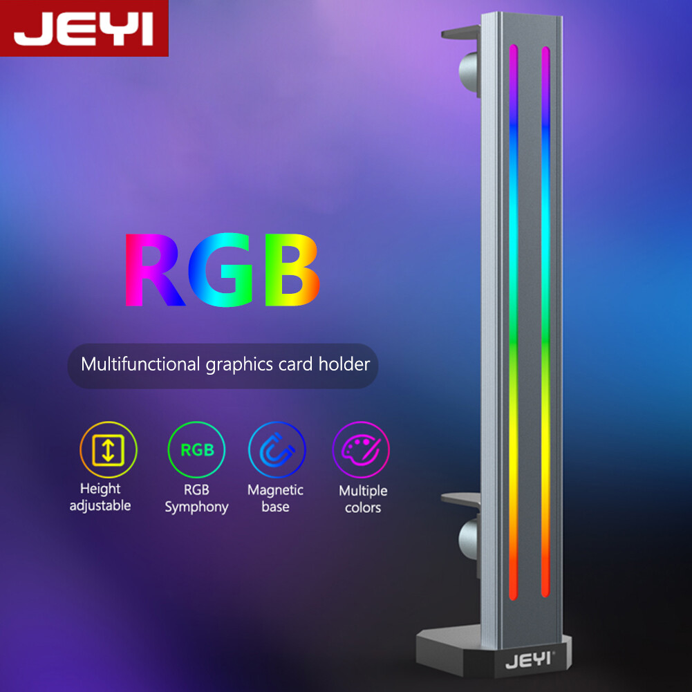 Jeyi Cooling Support Aura Sync Video Card Bracket Desktop Computer ...