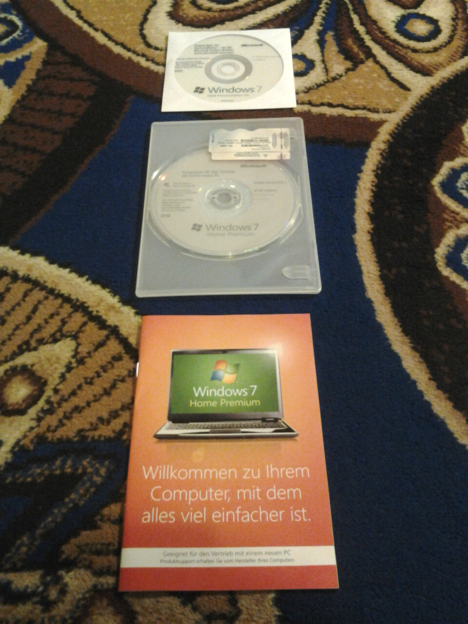 Microsoft Windows 7 Home Premium mit OEM Preinstallation Kit | eBay.de