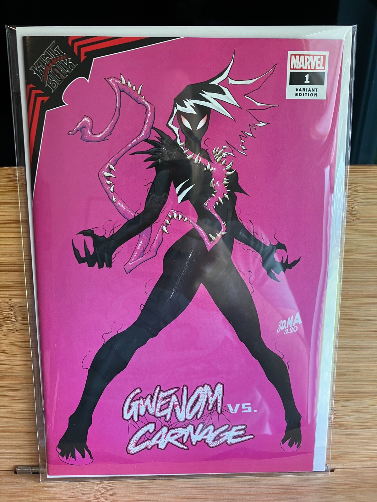 Gwenom Vs. Carnage #1 (King In Black) DAVID NAKAYAMA TRADE VARIANT | eBay