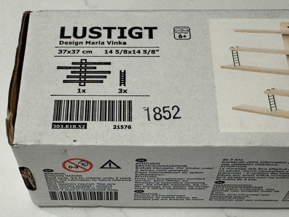 IKEA LUSTIGT SHELF UNIT-NEW IN BOX | eBay