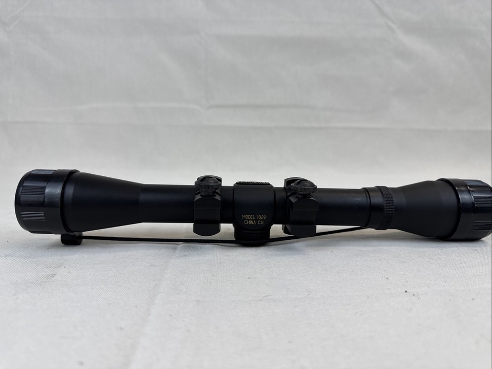 Simmons 22 Mag 4 x 32 Rimfire Hunting Riflescope With Scope Rings | eBay