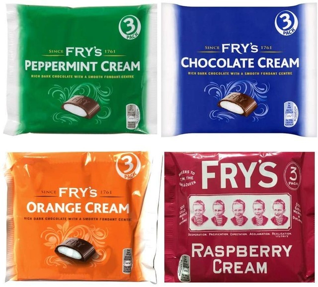Fry's Chocolate Cream 6 Multipacks of ( 3 X 49 Grams) Total 18 Bars for ...