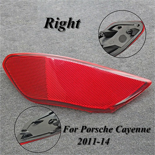 Right Rear Bumper Trim Reflector Red For Porsche Cayenne 2011-2014 ...