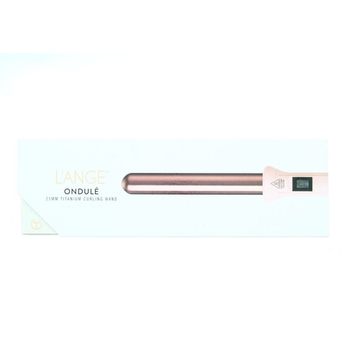 L'Ange Ondule Titanium Curling Wand, 25MM, Corrosion Resistant, Ionic ...
