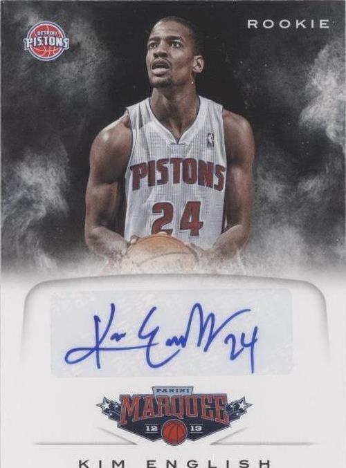 2012-13 Panini Marquee - Rookie Signatures Kim English #85 (AU, RC) for ...
