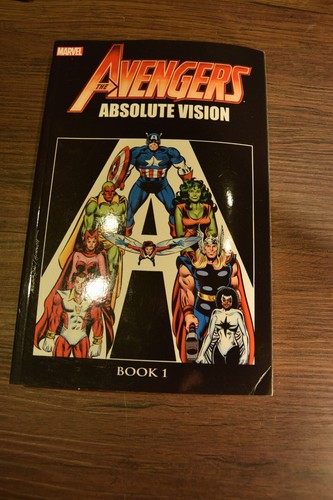 AVENGERS: ABSOLUTE VISION BOOK 1 By Roger Stern & John Byrne Excellent ...