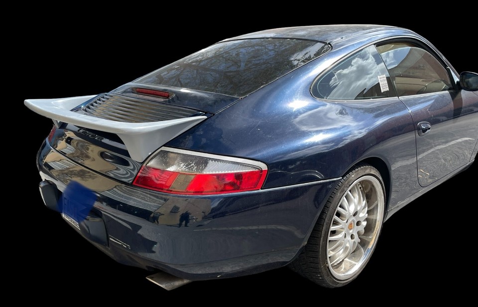 Porsche 996 Coupe & Cabrio 1999-04 rear Arch Wing Spoiler WhaleTail ...