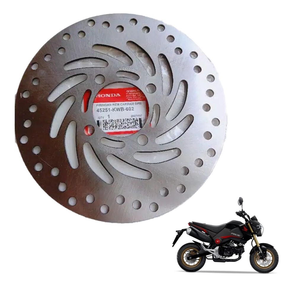 Honda MSX125 GROM Front Brake Disc Disk 2013 2014 2015 2016 2017 2018 ...