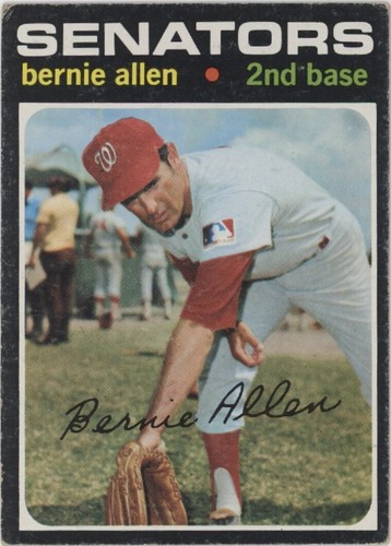 1971 Topps #427 Bernie Allen - Washington Senators | eBay