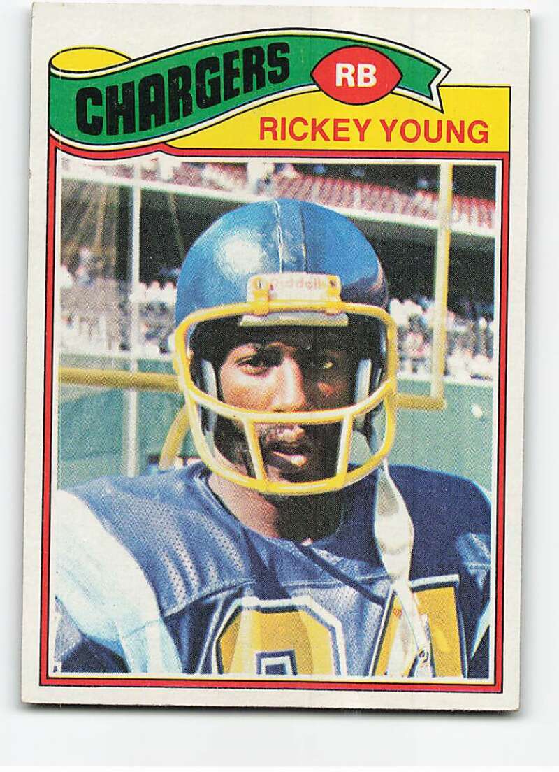 1977 Topps #384 Rickey Young EX Excellent Chargers 114938 | eBay
