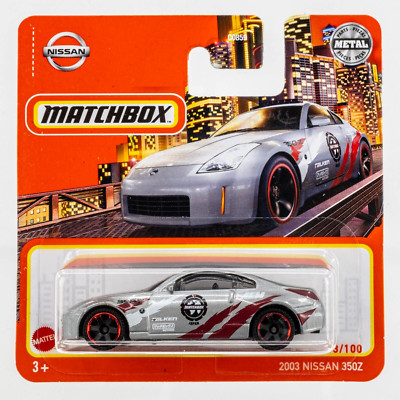 2022 Matchbox #13 2003 Nissan 350Z CHROME SILVER | FALKEN | FSSC | eBay