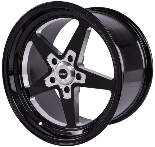 JEGS 681297 SSR Star Wheel Size: 17 x 10 Bolt Pattern: 5 x 4.75 Back ...