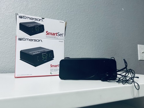 Emerson CKS1900 SmartSet Alarm Clock Radio dual alarm clock radio ...
