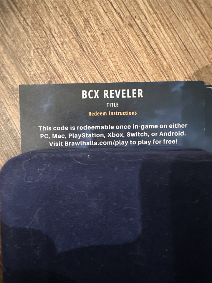 BrawlHalla Codes/ Bcx Reveler | eBay
