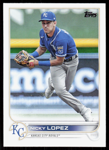 2022 Topps 76 Nicky Lopez Kansas City Royals | eBay