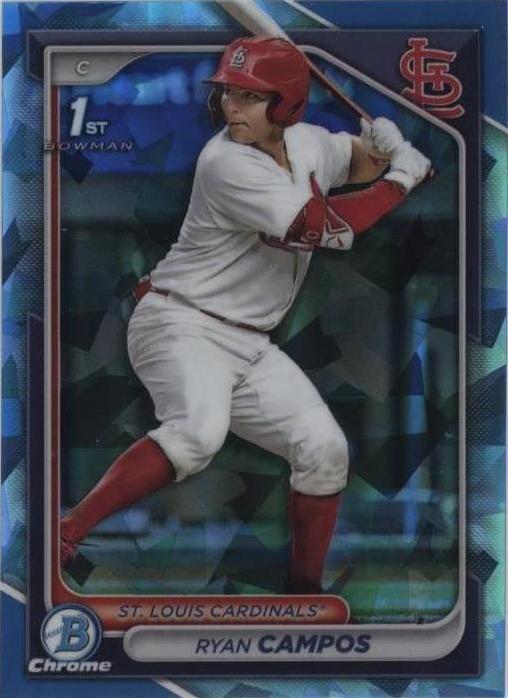 2024 Bowman Chrome Draft Sapphire Edition - Ryan Campos #BDC-156 (RC ...