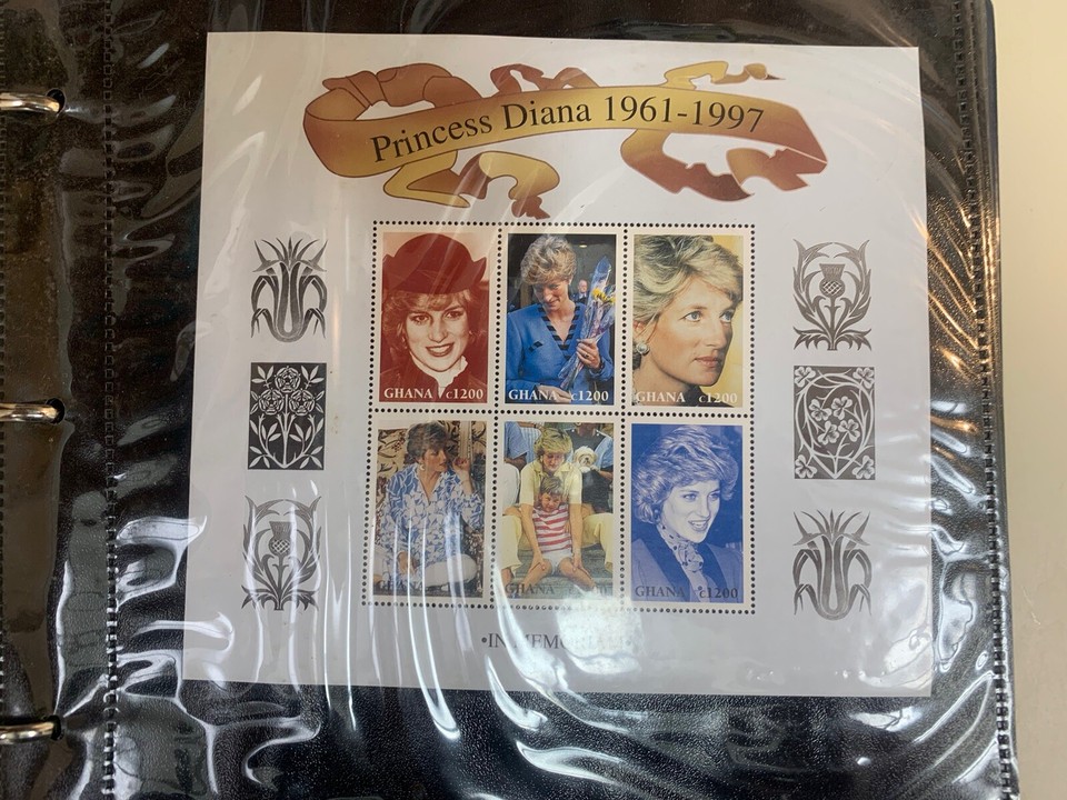 Mystic Stamp Co.- The Princess Diana Collection. Her Life In Stamps ...