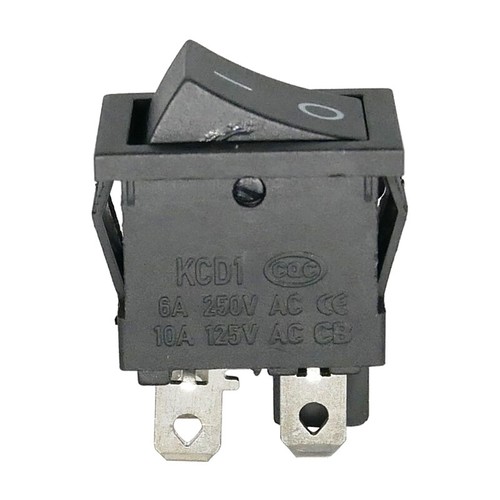 1PCS KCD1-104 4-pin 6A250V/10A125V Rocker Switch Black Without Lamp | eBay