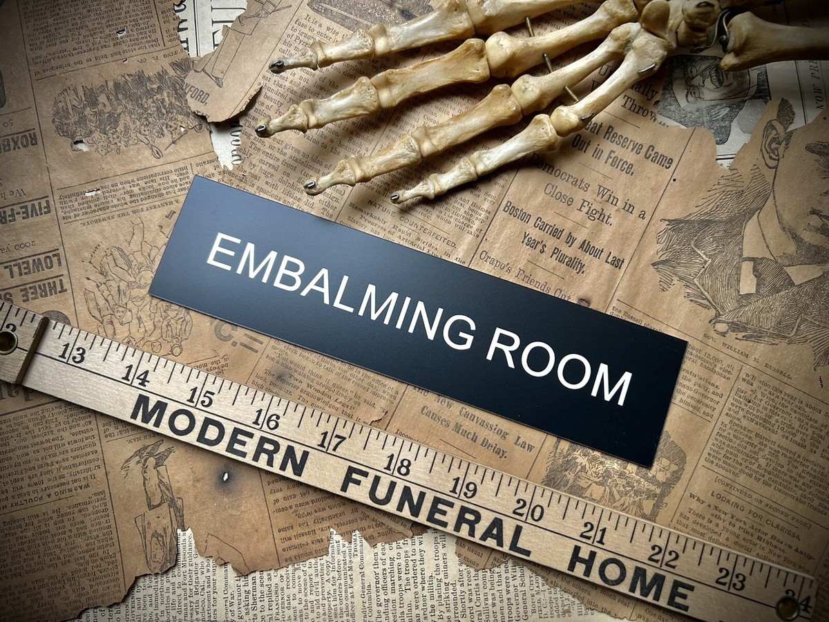 Funeral Embalming Rooms