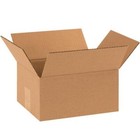 MyBoxSupply 10x8x5" Corrugated Cardboard Boxes for Shipping, Packing 25 ...