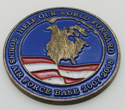 Robbins Air Force Base 2007-2008 Challenge Coin | eBay