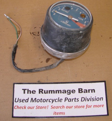 rare? -- TACHOMETER TACH GAUGE ------------ 70's HONDA XL175 ? --- 9000 ...