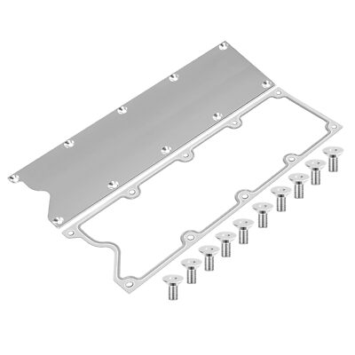 LS Gen 3 Valley Cover Plate Kit w/ Gasket For GM LS-Series 4.8L 5.3L 5 ...