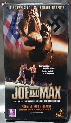 Joe and Max Pre-Owned VHS Tape STARZ Joe Louis & Max Schmeling Story | eBay