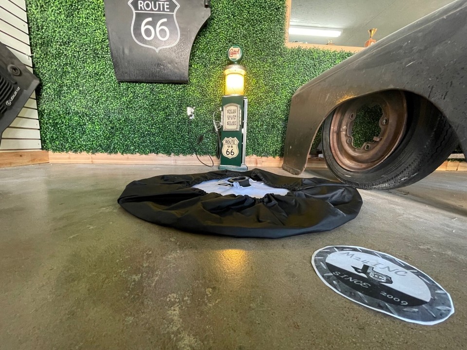 (1) Genuine Mopar 82215434AB Wrangler JL 32" Spare Tire Cover Jeep Logo ...