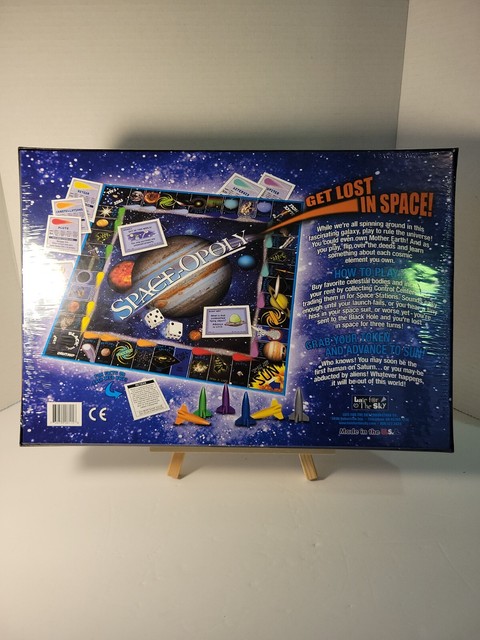 Space-opoly Monopoly Spaceopoly Game Late for The Sky for sale online ...