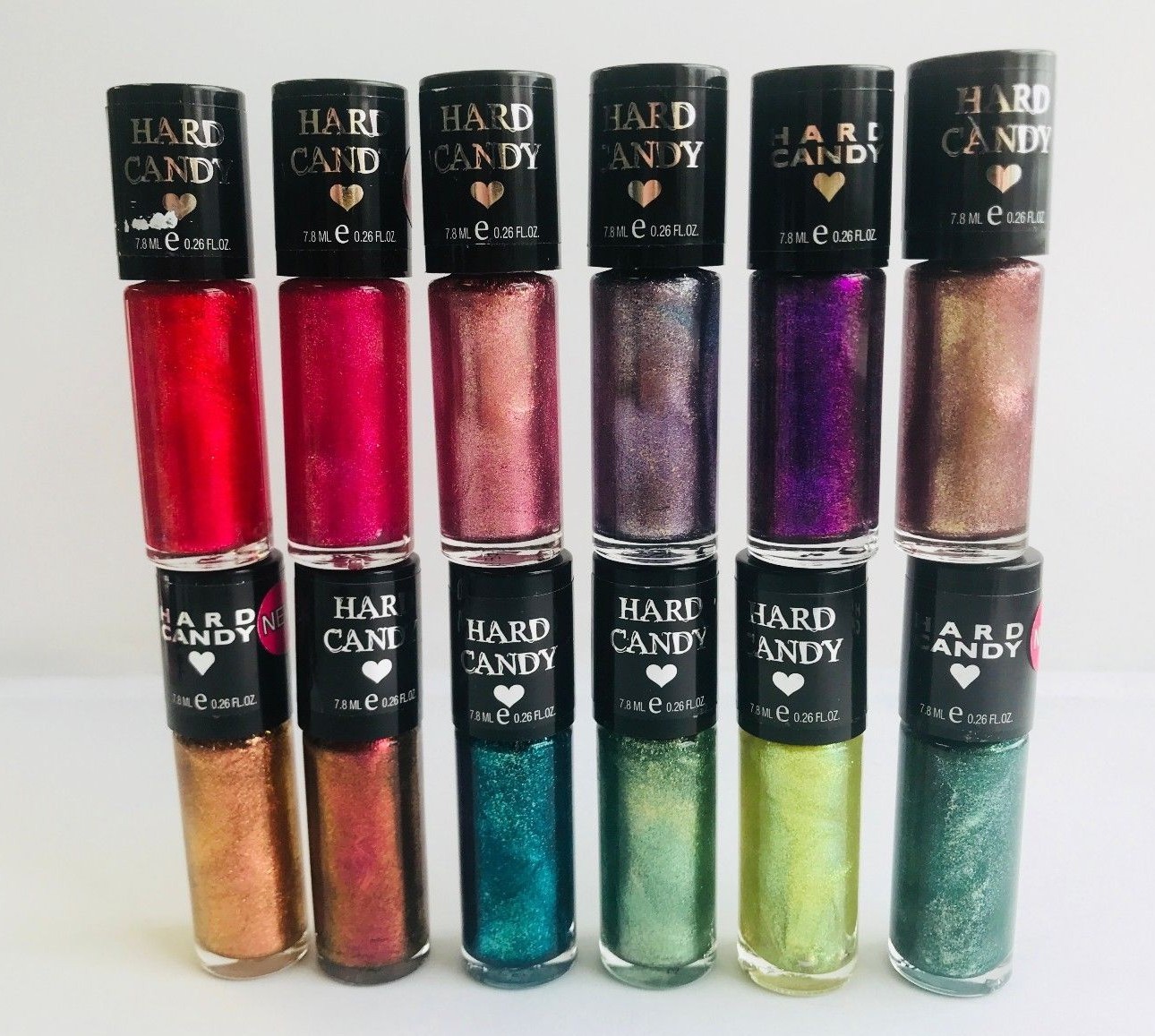 Lot of 12 ~ Hard Candy Nail Polish CHROME SHADES!! Brand New! No ...