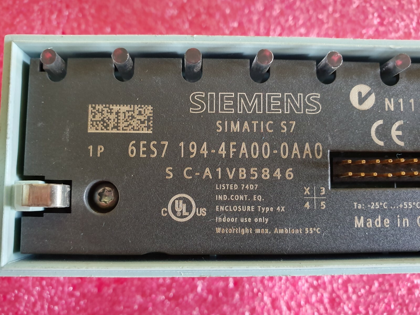 SIEMENS 6ES7194-4FA00-0AA0 SIMATIC S7 MODULE JML Warranty!!! | eBay