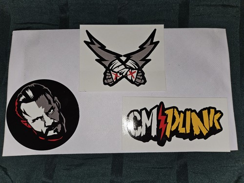 AEW CM PUNK WRESTLING STICKER LOT WRESTLING SET WWE | eBay