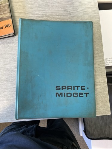 Rare Used Genuine OEM Factory BL/BMC 1970 Sprite/Midget Workshop Manual ...