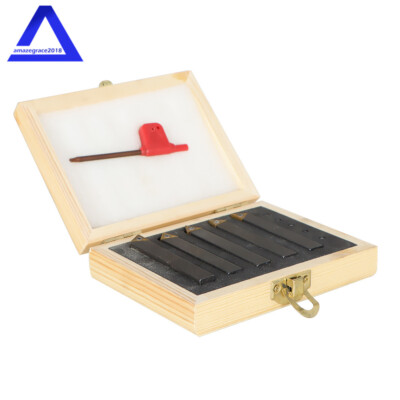 5Pcs 3/8" Carbide Indexable Turning Tool Lathe Tool Bit With Carbide ...